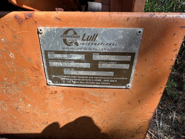 2000 Lull Highlander 644D-34-SOLD – Big Stuff Equipment Sales