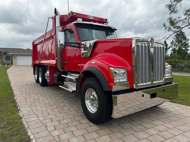 2022 KENWORTH W990 Tri Axle Dump Truck – Big Stuff Equipment Sales